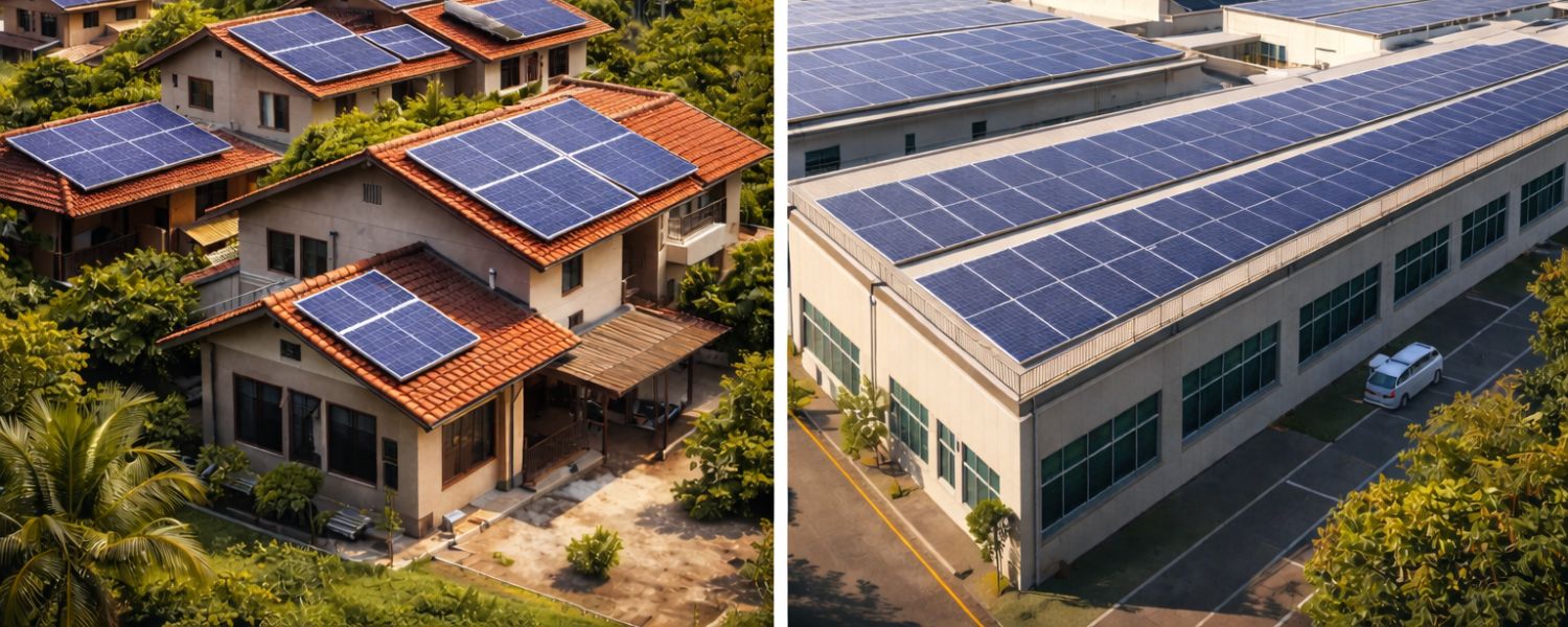 Rooftop Solar for Residential vs Commercial Use: Key Differences ...